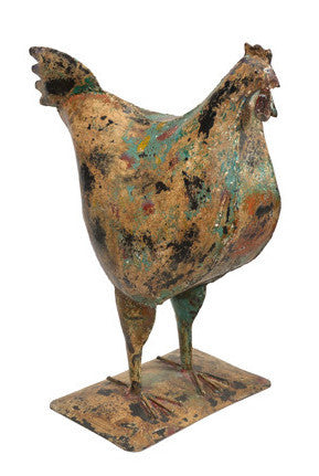 Big Iron Hen//Poule en Fer – Design Zola