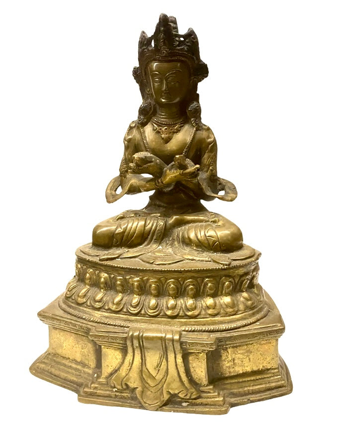 [[Brass Lokeshwara statue///Statue de Lokeshwara en laiton]] – Design Zola